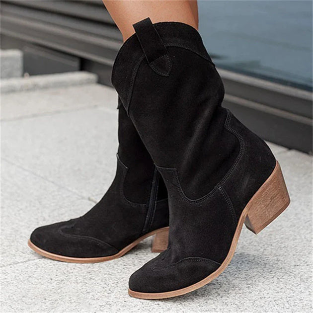 YARA - Winterstiefel Mid-Caf – Helvetia Mode